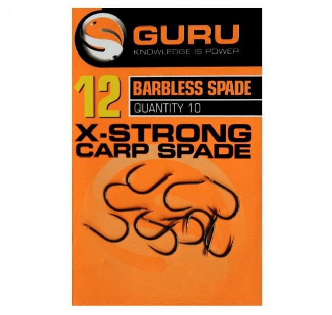Guru Xtra Strong Carp Spade Hooks – Willy Worms