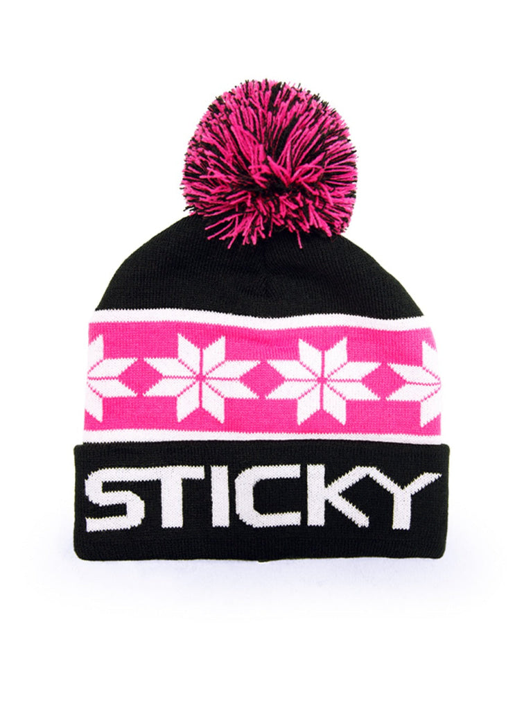 Black Bobble Beanie – Willy Worms