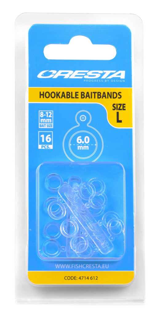 Cresta Hookable Baitbands – Willy Worms