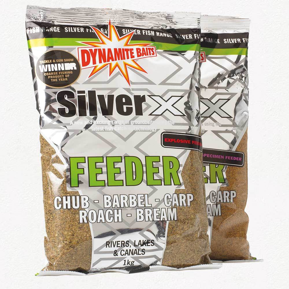 Dynamite Baits - Silver X Feeder Groundbait - 1kg – Willy Worms
