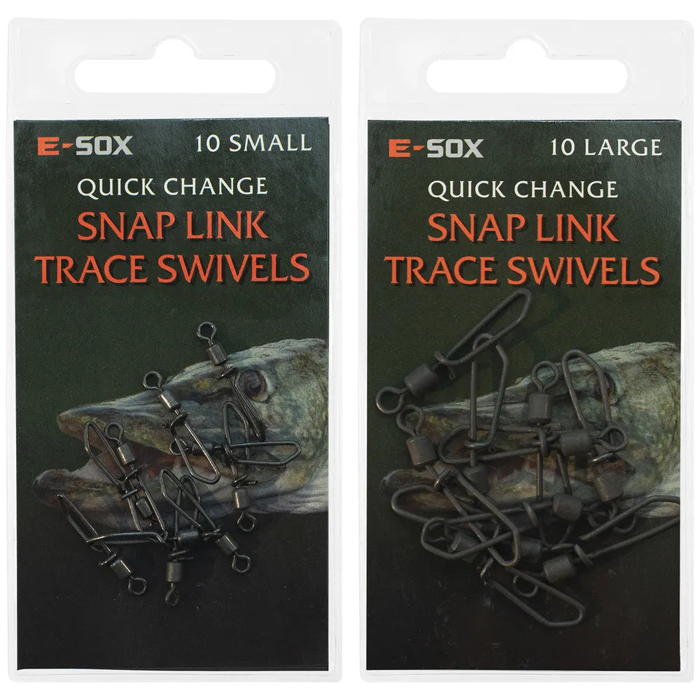E-SOX Snap Link Trace Swivels – Willy Worms