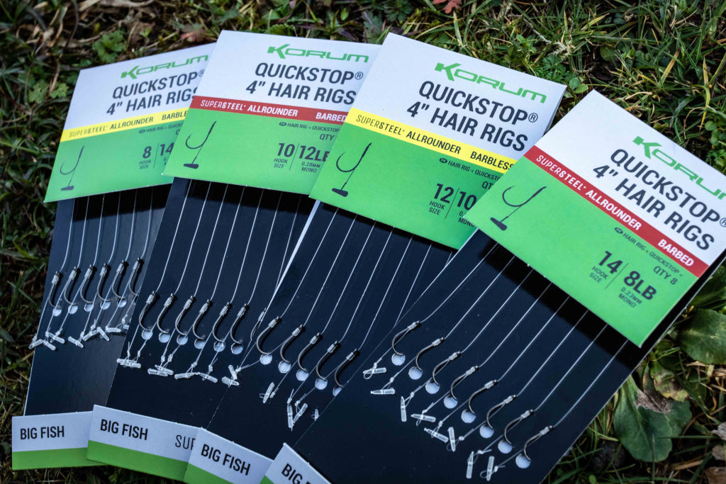 Korum Supersteel Big Fish Quickstop Hair Rigs – Willy Worms
