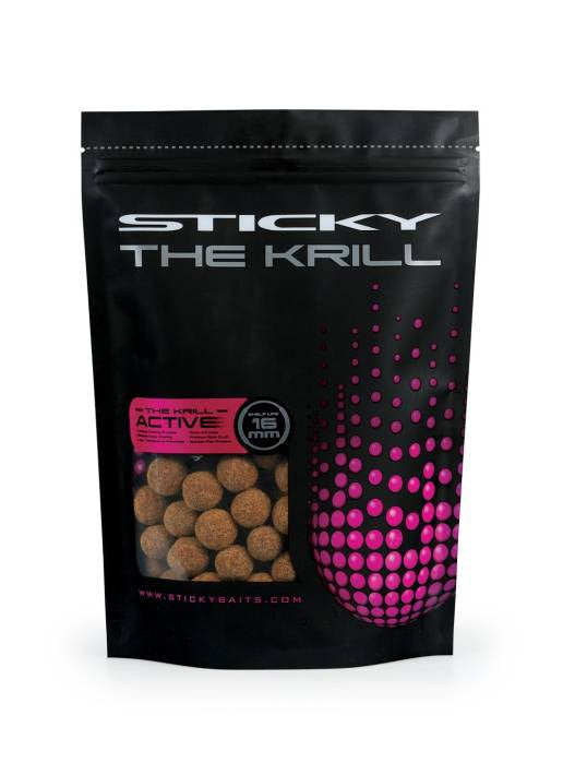 Sticky Baits The Krill Active Shelflife Boilies – Willy Worms