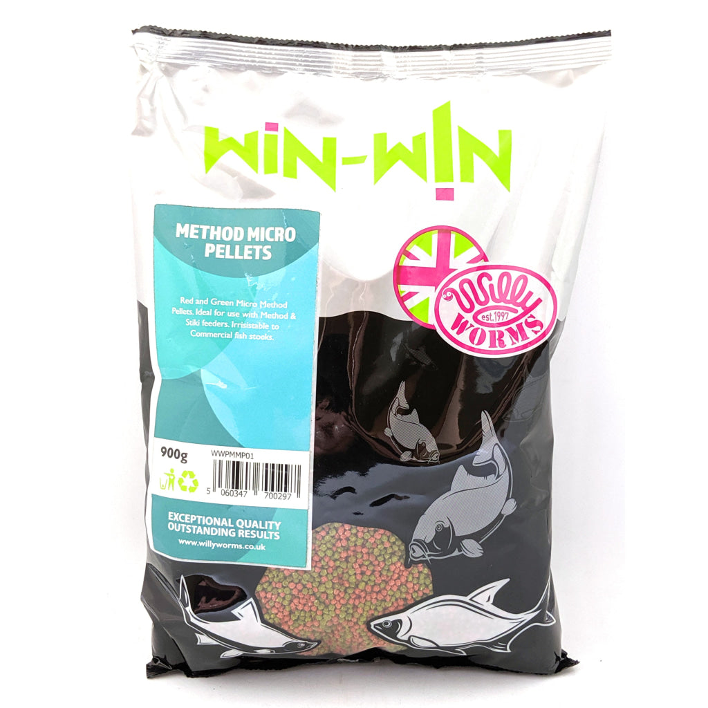 Win-Win Micro Method Pellets 900g – Willy Worms