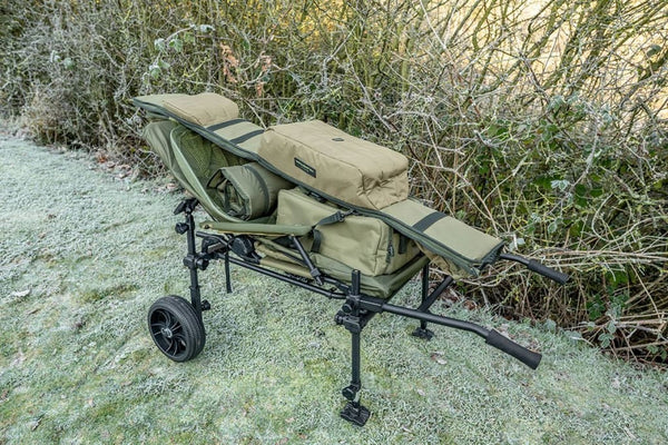 Korum Accessory Chair Twin Wheel Barrow Kit – Willy Worms