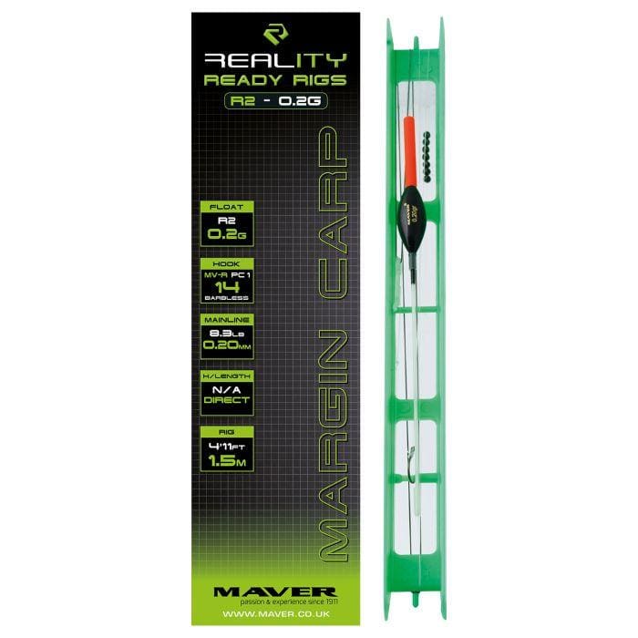 Maver Reality Series 2 Ready Rig Margin Carp – Willy Worms