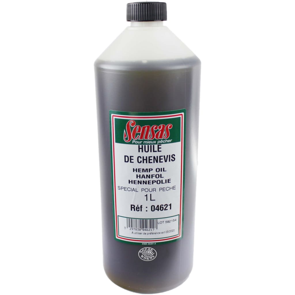 Sensas Pure Hemp Oil 1 Litre – Willy Worms